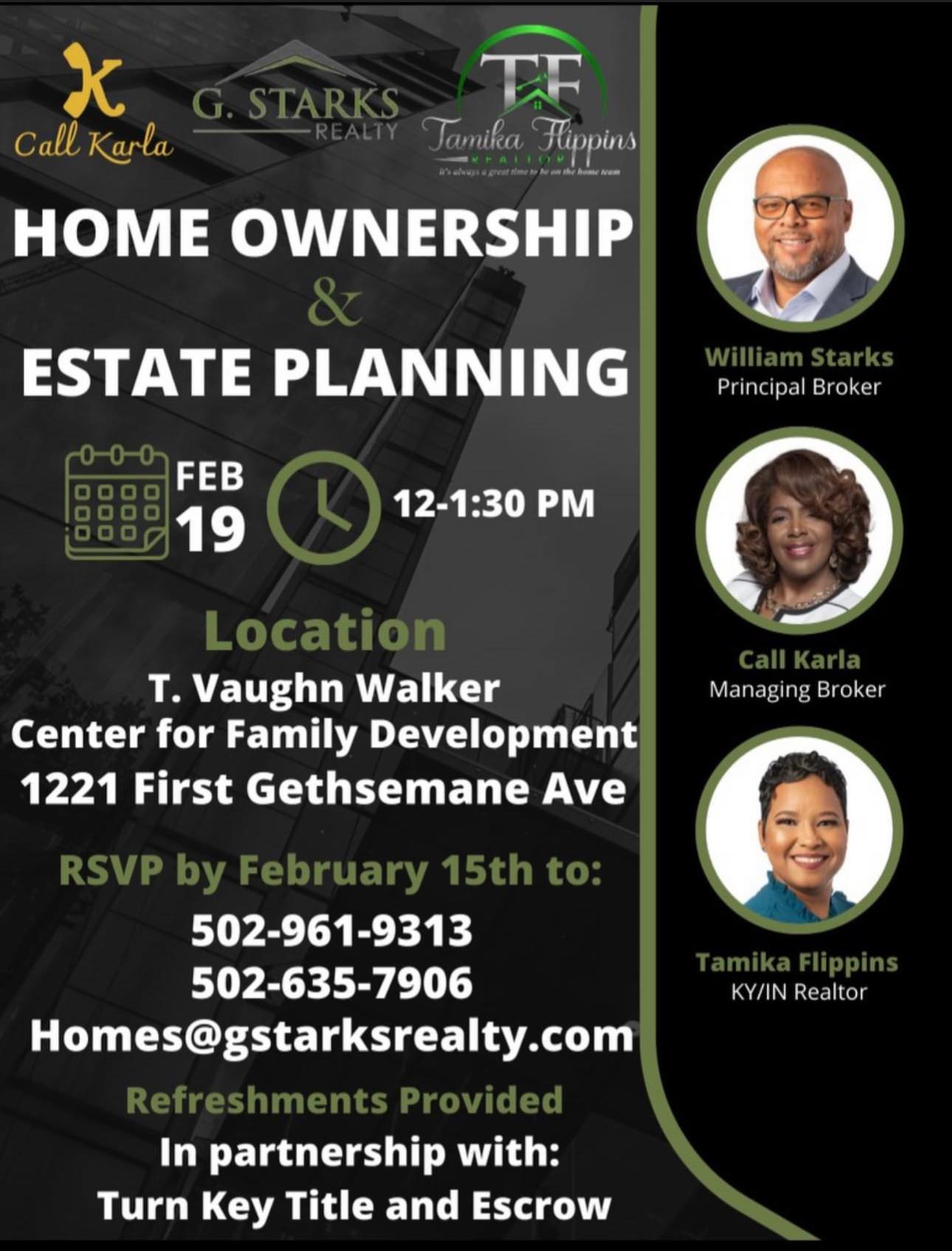 Home Ownership & Estate Planning - 1st G Center for Family Development